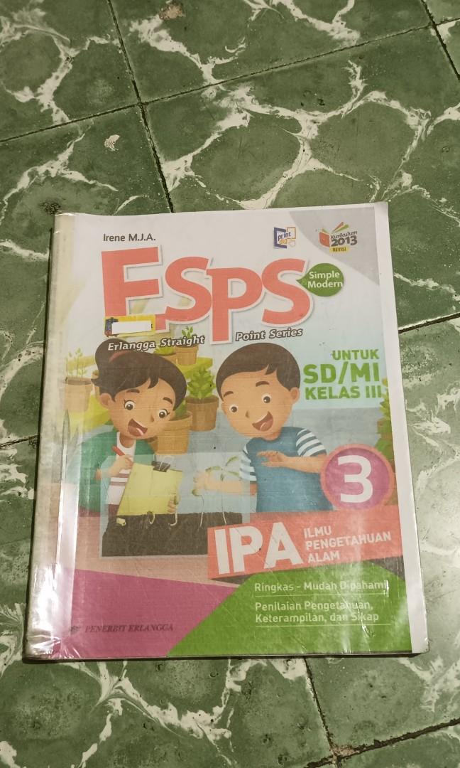 Buku ESPS IPA KELAS 3, Buku & Alat Tulis, Buku di Carousell