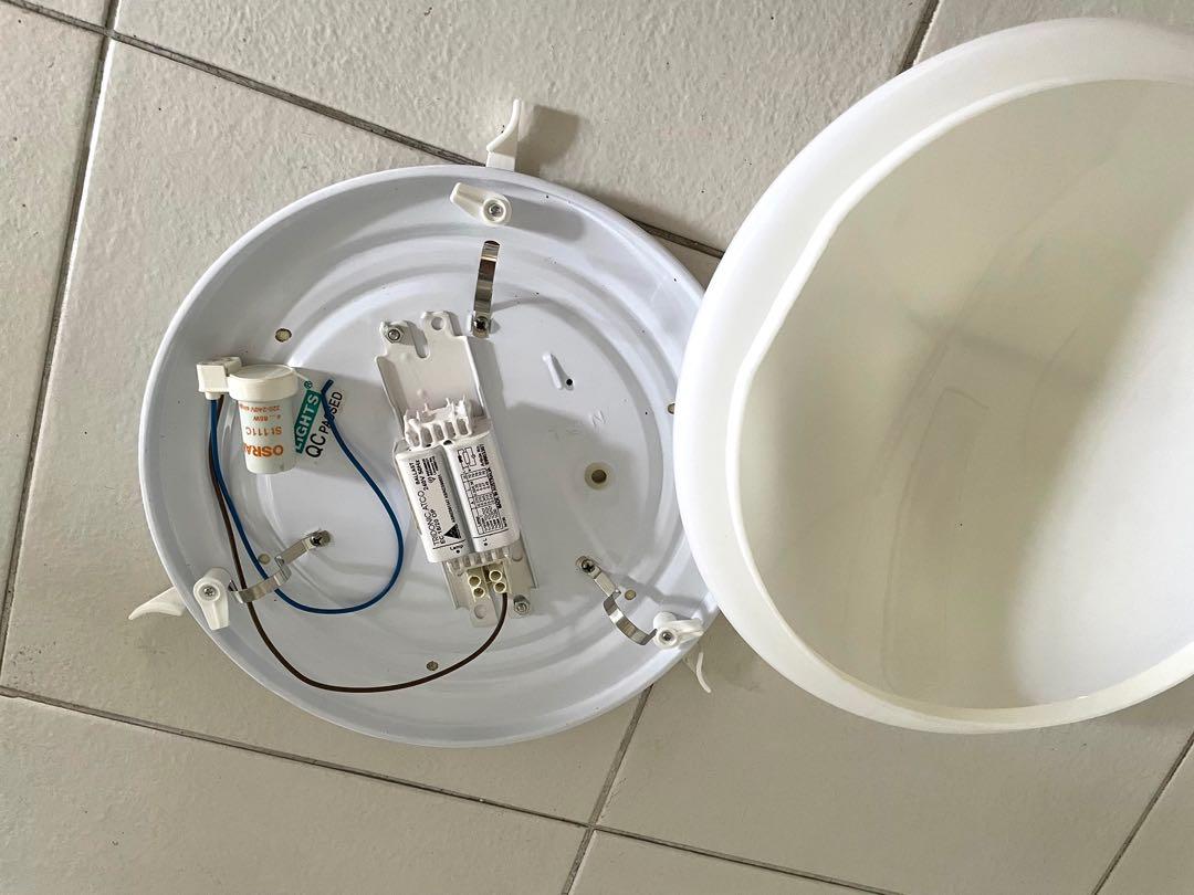 Circular Ceiling Light Fluorescent | Shelly Lighting