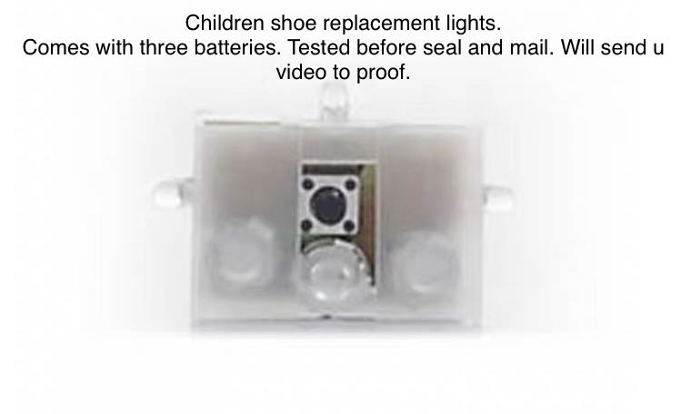 Children shoe light replacement (comes with batteries), Everything Else ...