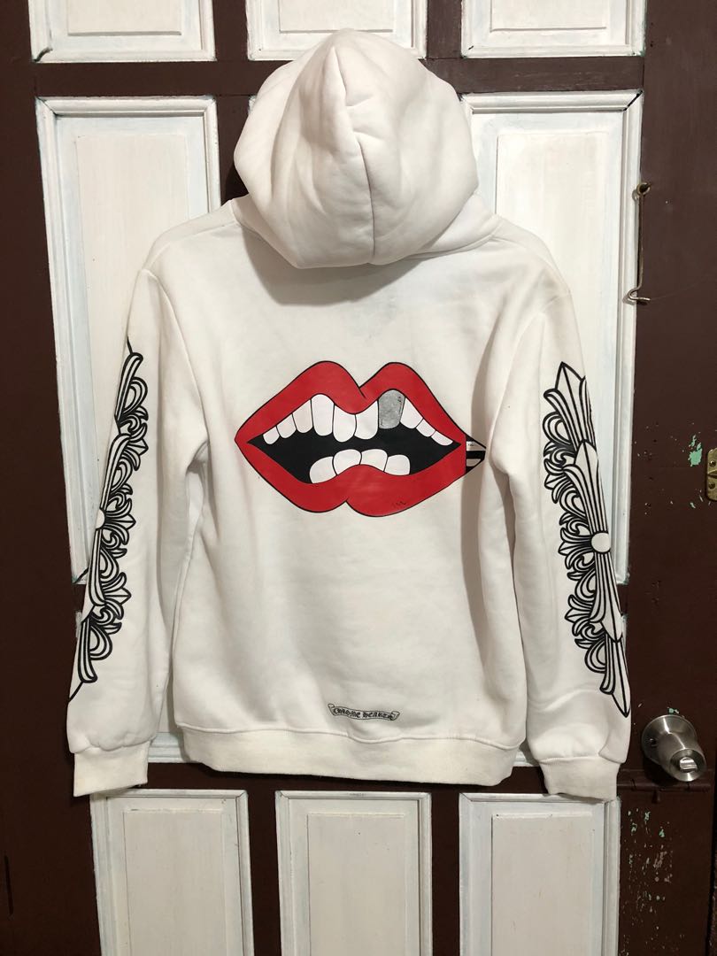 Chrome Hearts chomper hoodie, Men's Fashion, Tops & Sets, Hoodies on ...
