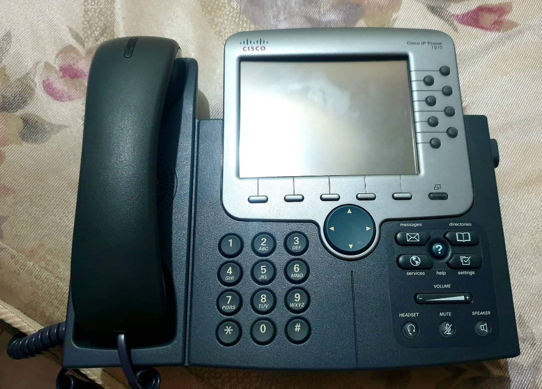 Cisco Unified IP Phone 7970G, Computers & Tech, Office & Business ...