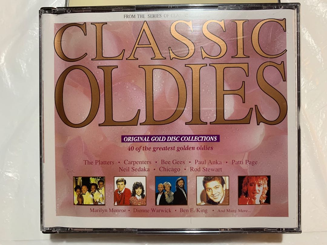 Classic Oldies 2CD Original Gold Disc Collection s, 興趣及遊戲, 音樂、樂器 & 配件 ...
