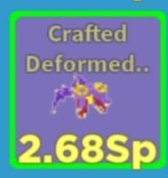 Clicker simulator pet (roblox)- RAINBOW crafted deformed eel, Hobbies ...