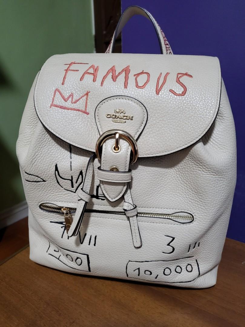 Coach x Basquiat Backpack, Luxury, Bags & Wallets on Carousell