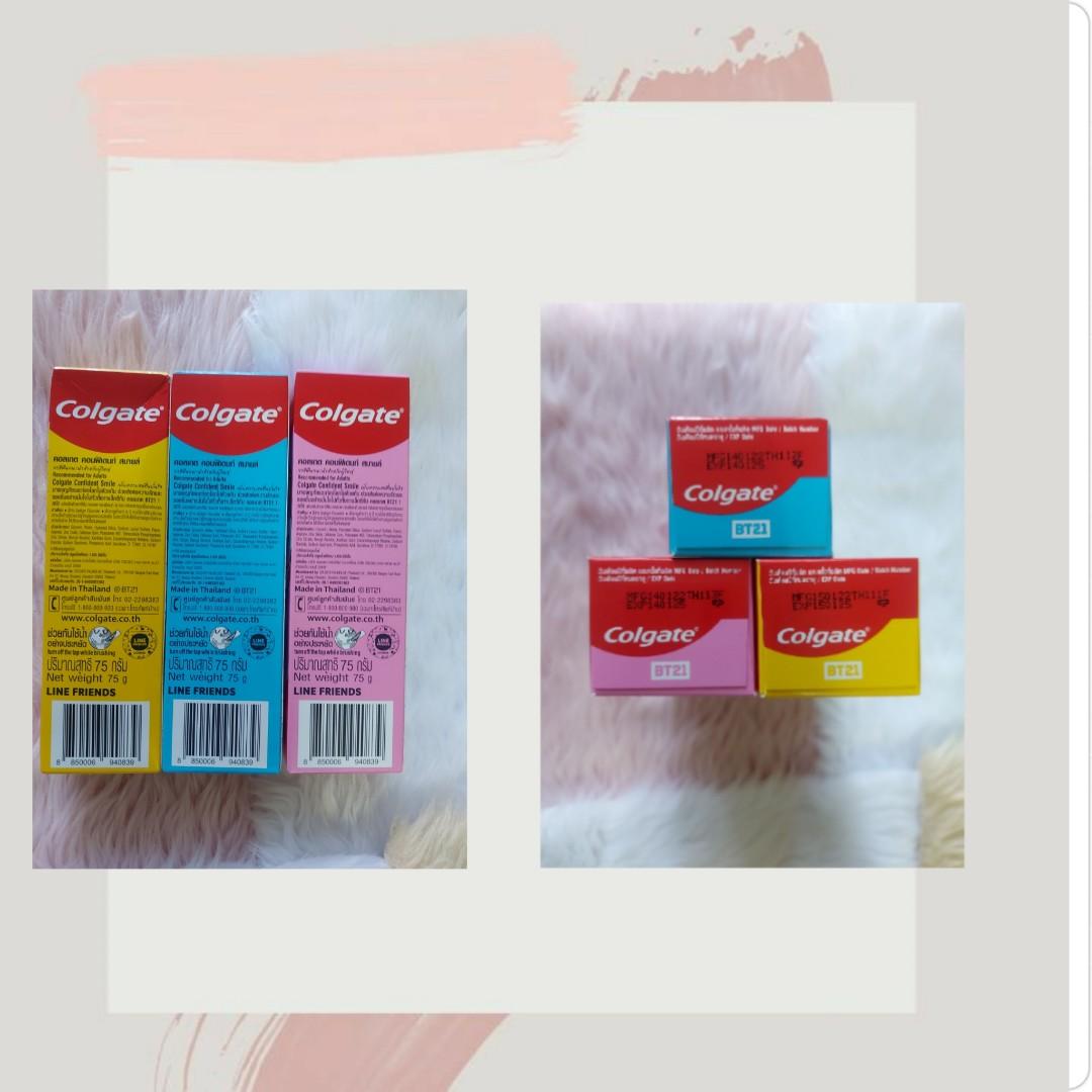 Colgate Thailand BT21 (New Design), Hobbies & Toys, Memorabilia ...