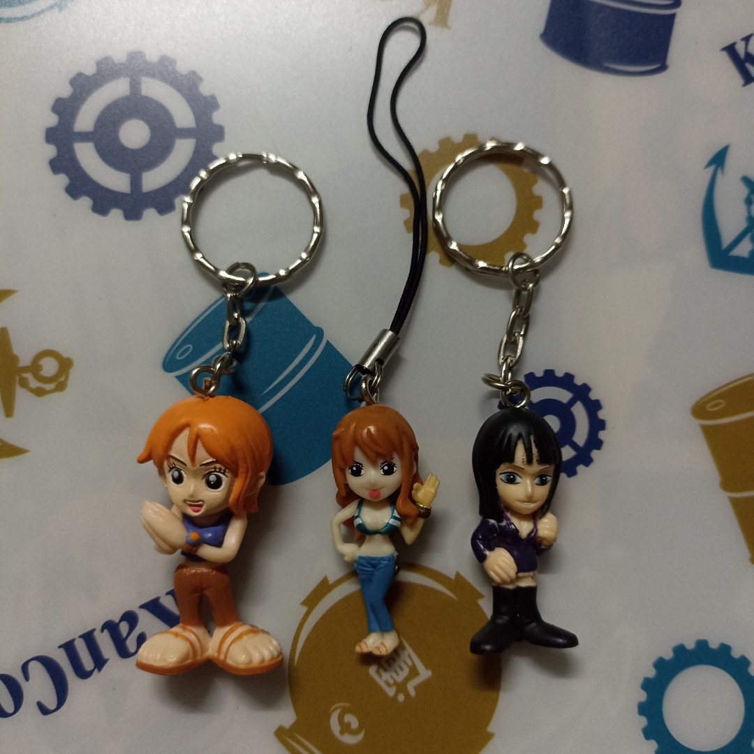 Combo Keychain Nami and Robin ( One Piece), Hobbies & Toys ...