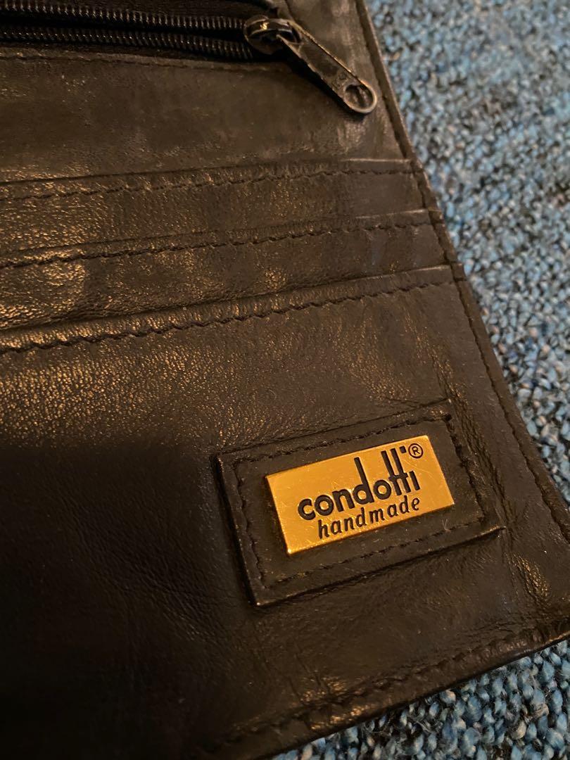 Condotti Leather Clutch Bag, Men's Fashion, Bags, Belt bags, Clutches ...