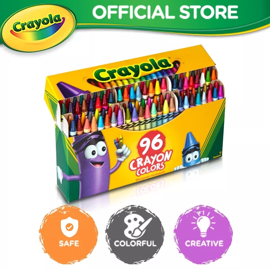Crayola 96 Colors Crayon, Hobbies & Toys, Stationery & Craft, Art ...