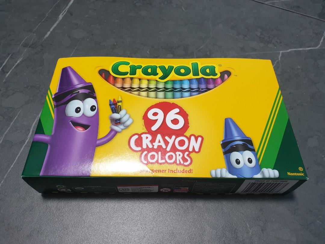 Crayola 96 Colors Crayon, Hobbies & Toys, Stationery & Craft, Art ...