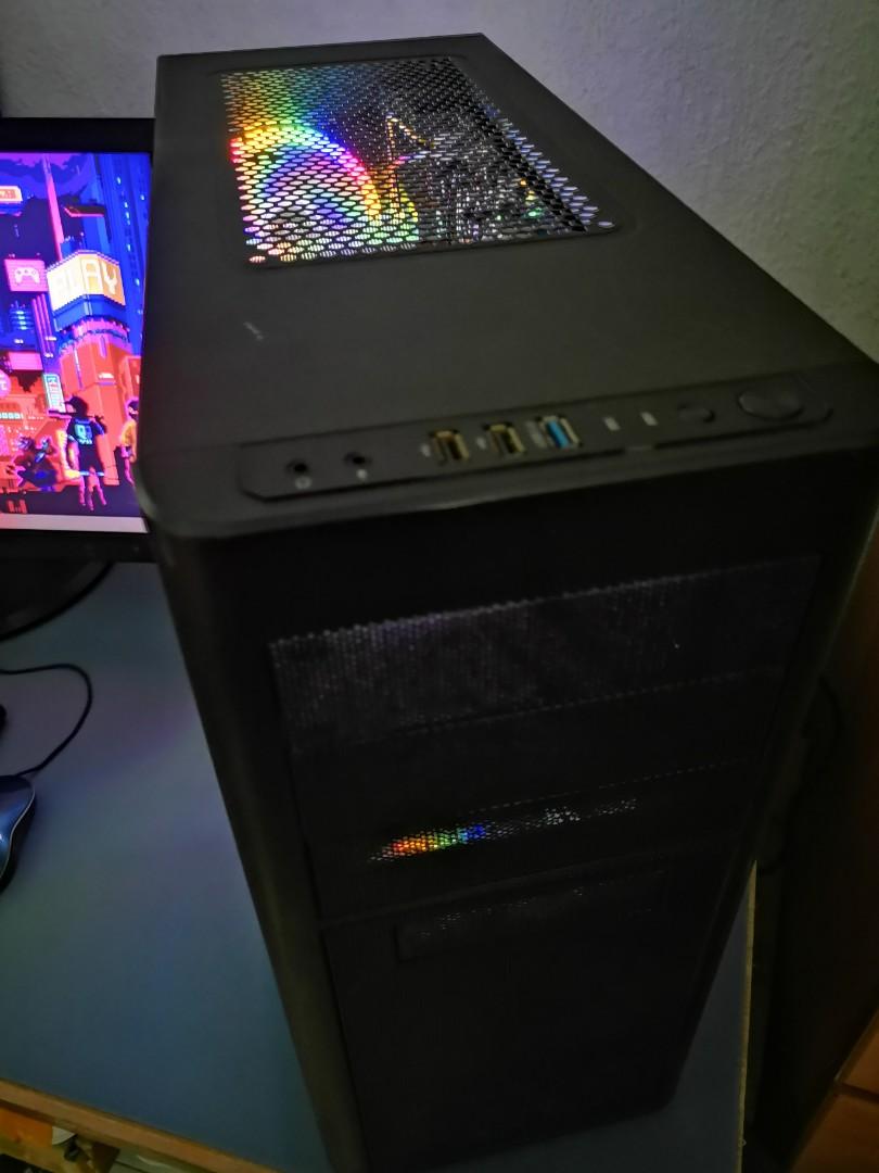 Custom Full ATX Black Desktop PC, Computers & Tech, Desktops on Carousell