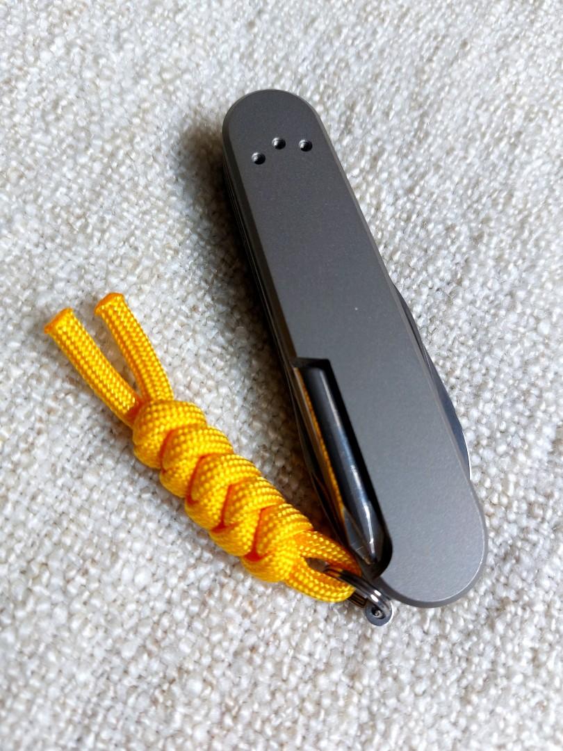 Custom Titanium Victorinox SAK, Sports Equipment, Hiking & Camping on ...