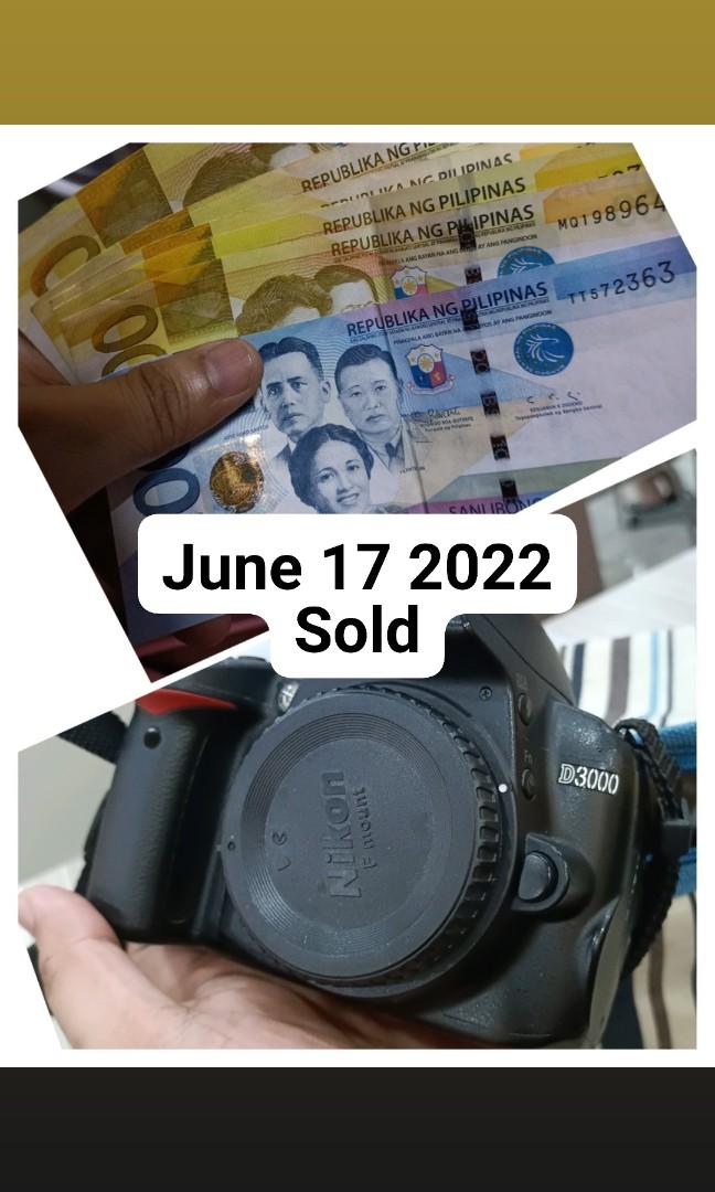 d3000 body Only DSLR vignette Lcd issueee, Photography, Cameras on ...