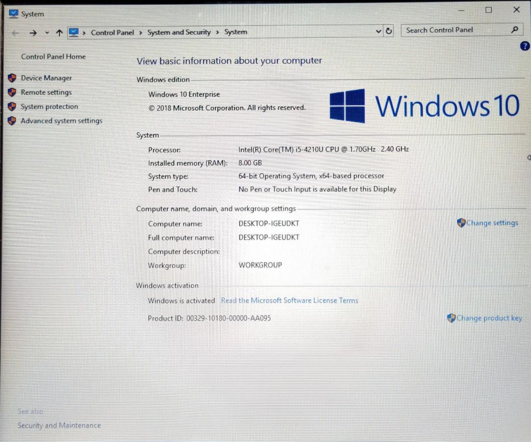 Dell Latitude E5450 / i5 4th Gen processor / Bloated batt, Computers ...
