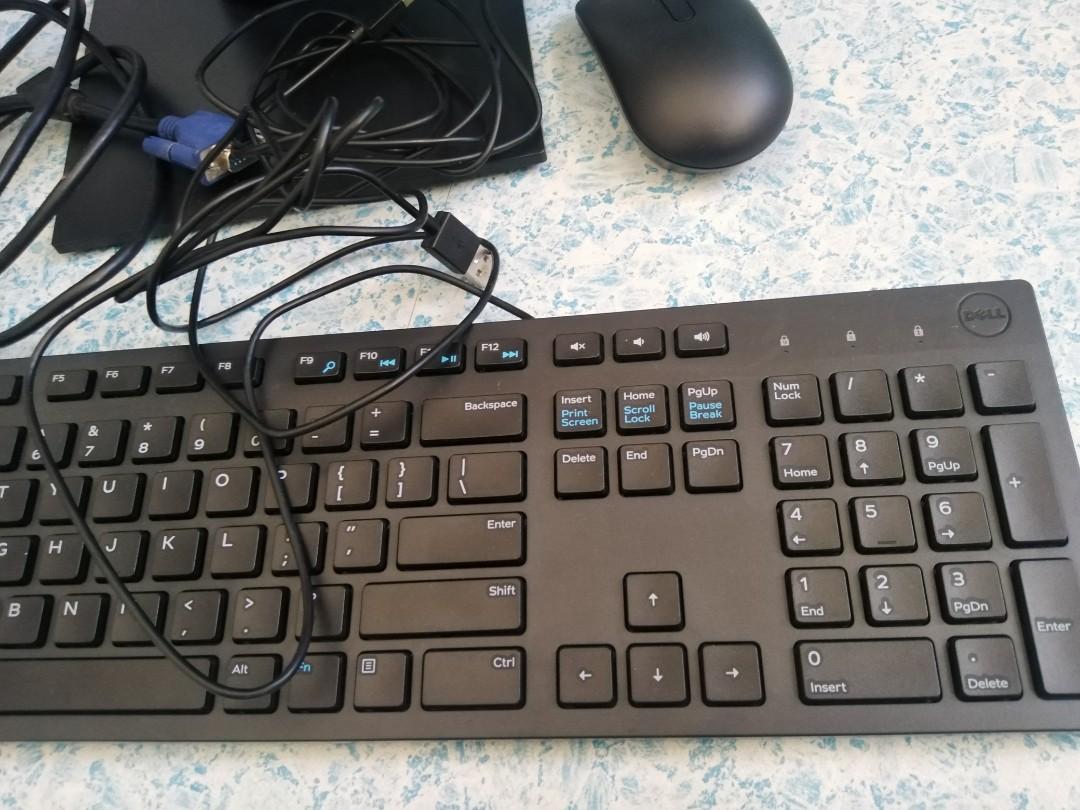 Dell monitor /keyboard /mouse, Computers & Tech, Parts & Accessories ...