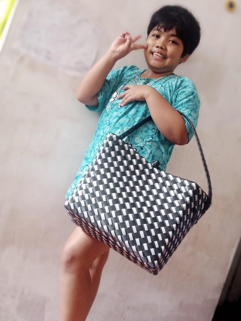 Double Weave Bayong, Women's Fashion, Bags & Wallets, Shoulder Bags on ...