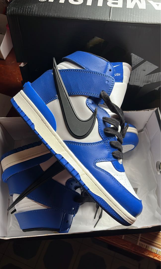 Dunk high ambush royal blue, Men's Fashion, Footwear, Sneakers on Carousell