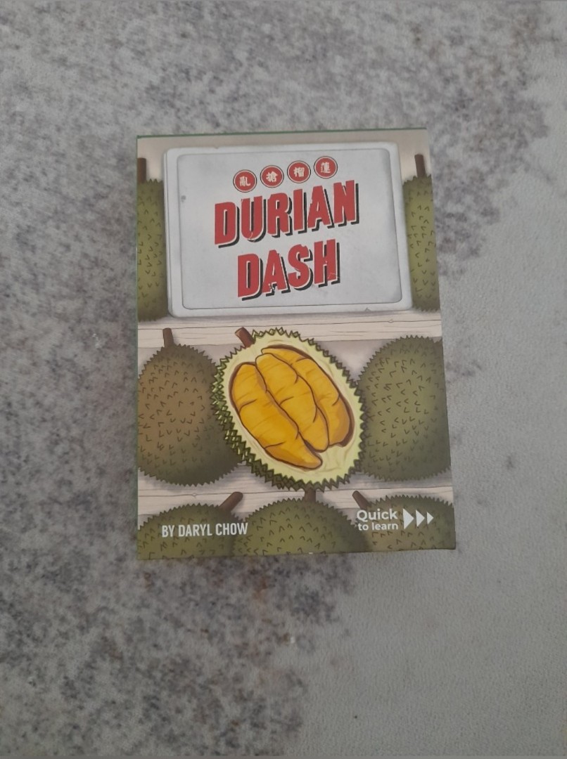 DURIAN DASH card game, Hobbies & Toys, Toys & Games on Carousell
