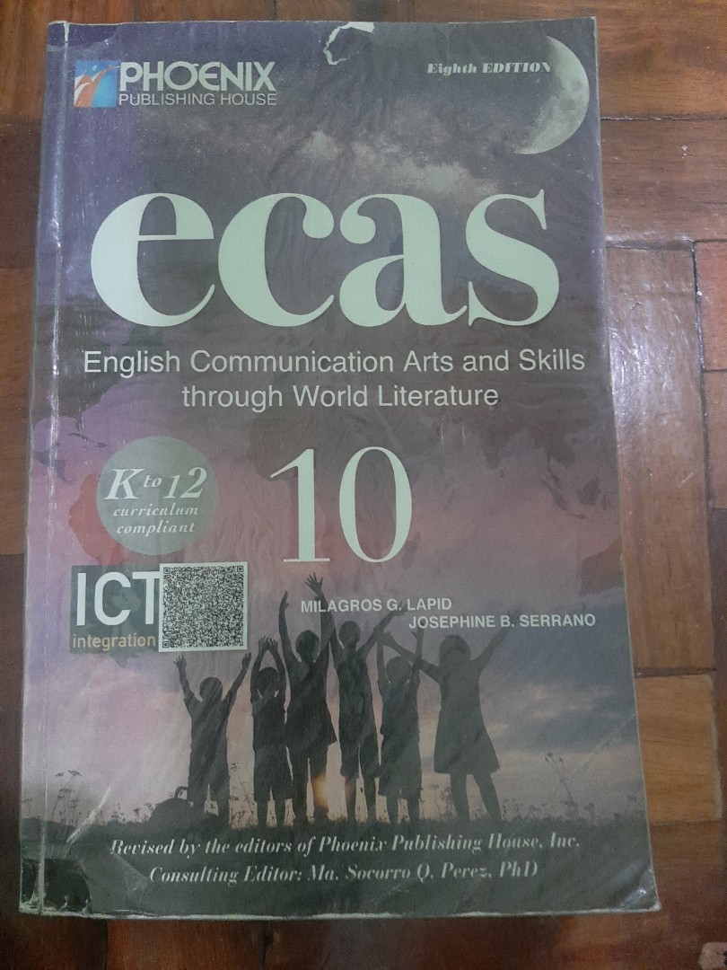 Ecas 10 book/ Grade 10 English book, Hobbies & Toys, Books & Magazines, Textbooks on Carousell