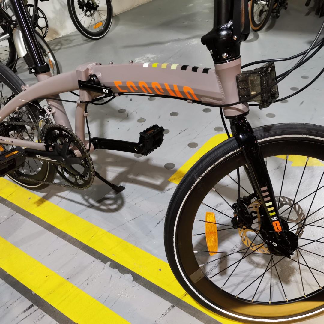 Element Ecosmo Z8 16 Speed 20" Folding Bike, Sports Equipment, Bicycles ...