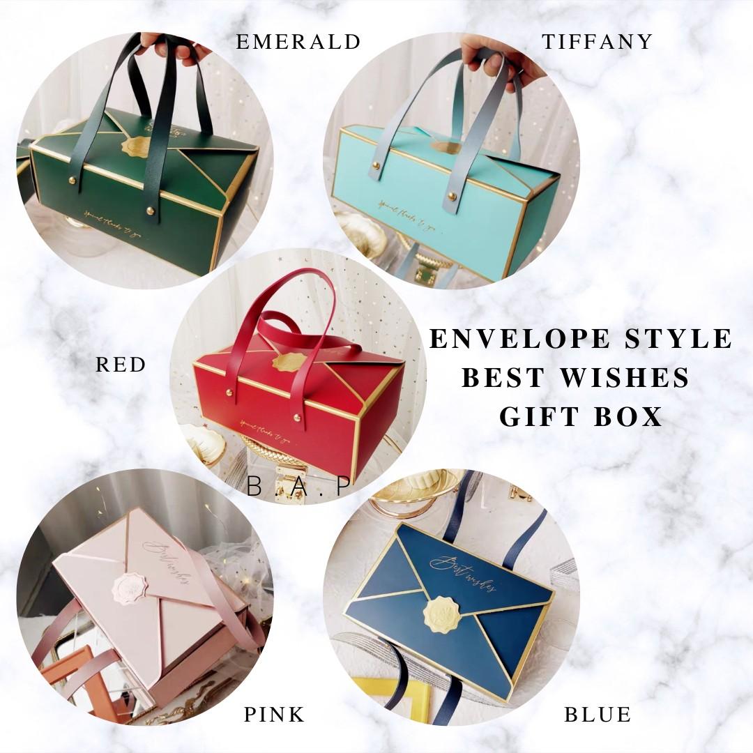 [CLEARANCE SALE] Envelope Style Best Wishes Gift Box, Hobbies & Toys ...