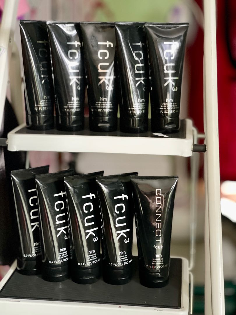 Fcuk body shower and after shave balm, Beauty & Personal Care, Bath ...