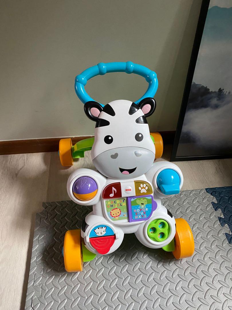 Fisher Price Zebra Walker, Babies & Kids, Infant Playtime on Carousell