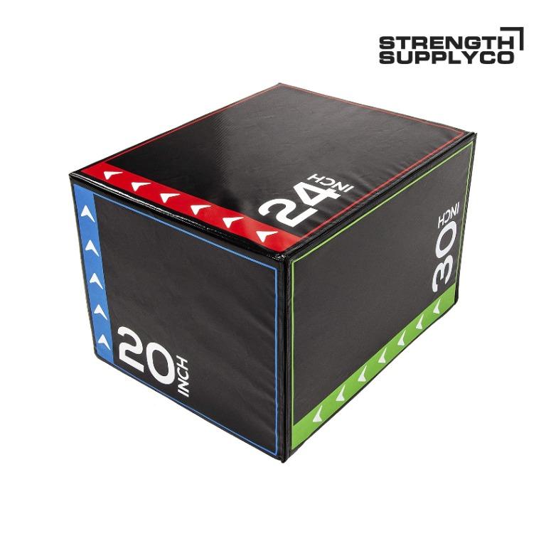 Foam Plyo Box Soft Plyometric Box Jumping Exercise Vertical Leap ...