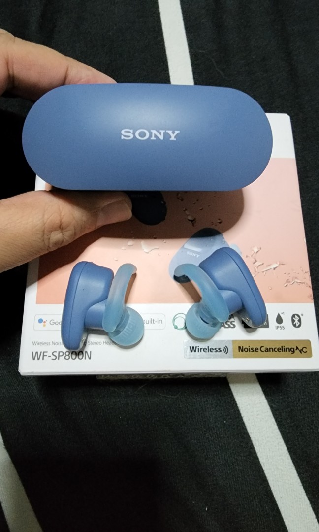 For sale SONY WF-SP800N, Audio, Earphones on Carousell