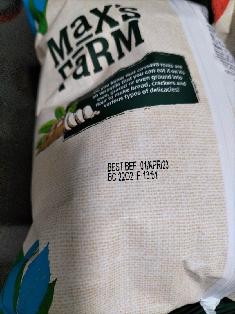 Free New Max's Farm Cassava Chips X 2 Packets, Everything Else on Carousell