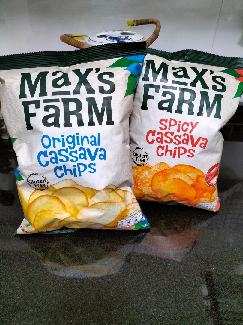 Free New Max's Farm Cassava Chips X 2 Packets, Everything Else on Carousell