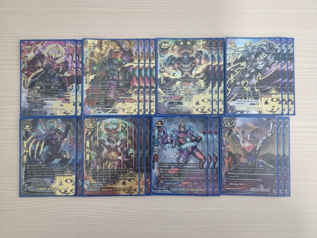 Future Card Buddyfight Geargod 99 Chaos Deck, Hobbies & Toys, Toys ...