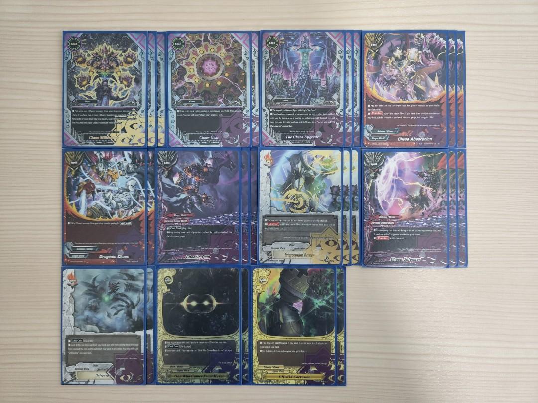 Future Card Buddyfight Geargod 99 Chaos Deck, Hobbies & Toys, Toys ...