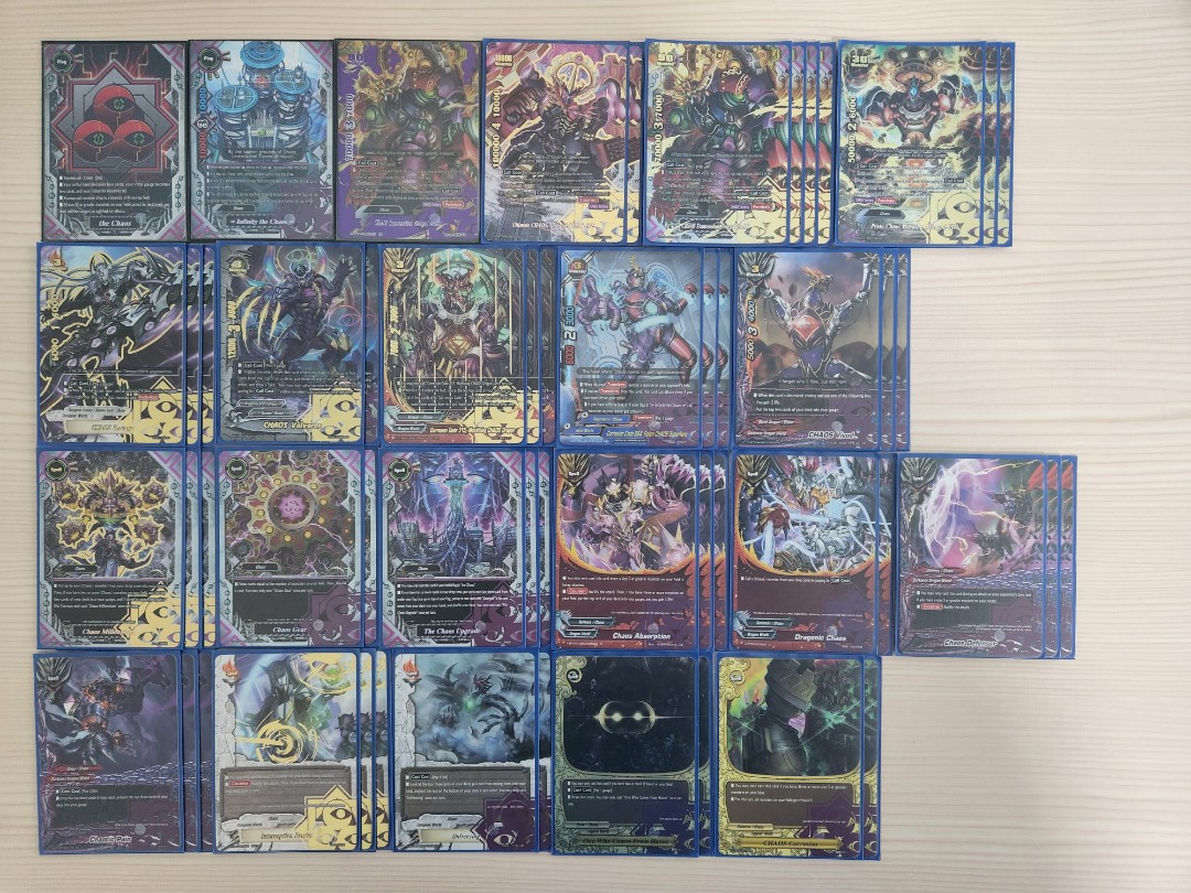 Future Card Buddyfight Geargod 99 Chaos Deck, Hobbies & Toys, Toys ...