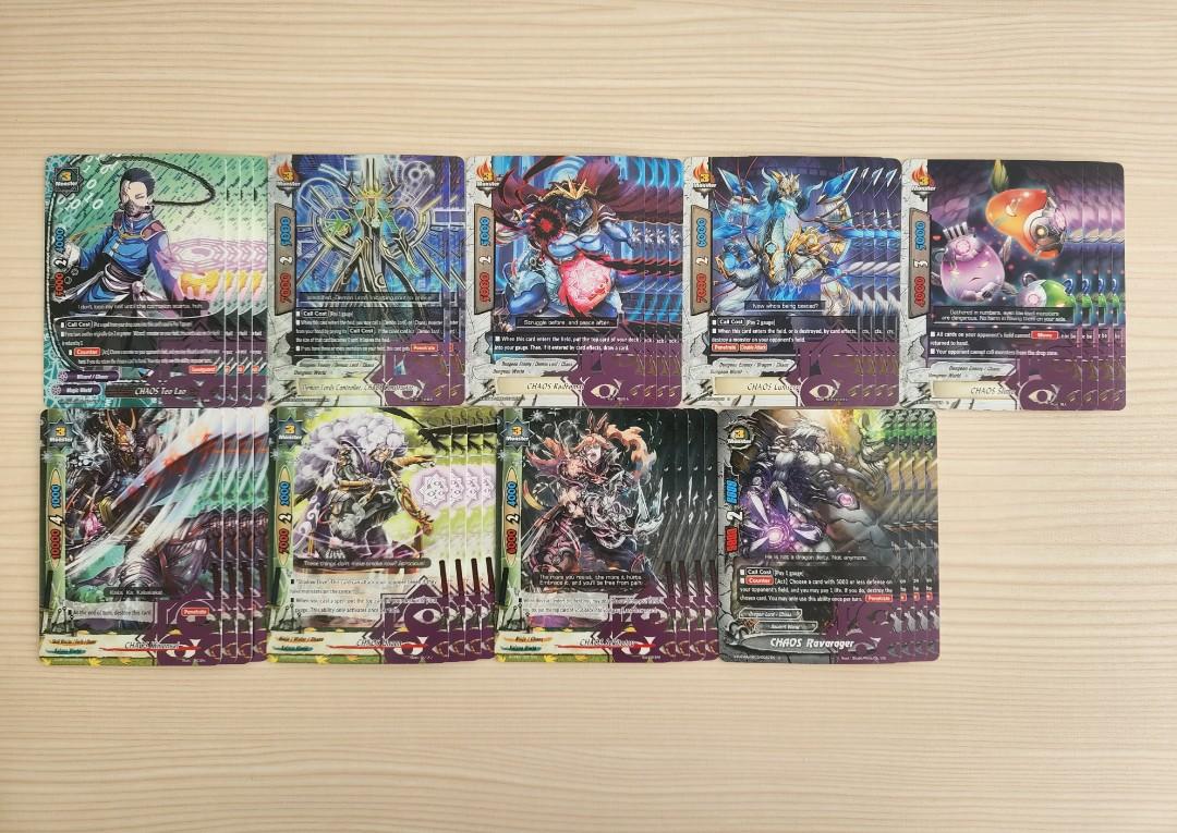 Future Card Buddyfight Geargod 99 Chaos Deck, Hobbies & Toys, Toys ...