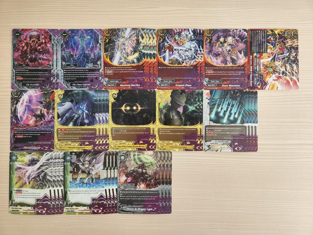 Future Card Buddyfight Geargod 99 Chaos Deck, Hobbies & Toys, Toys ...
