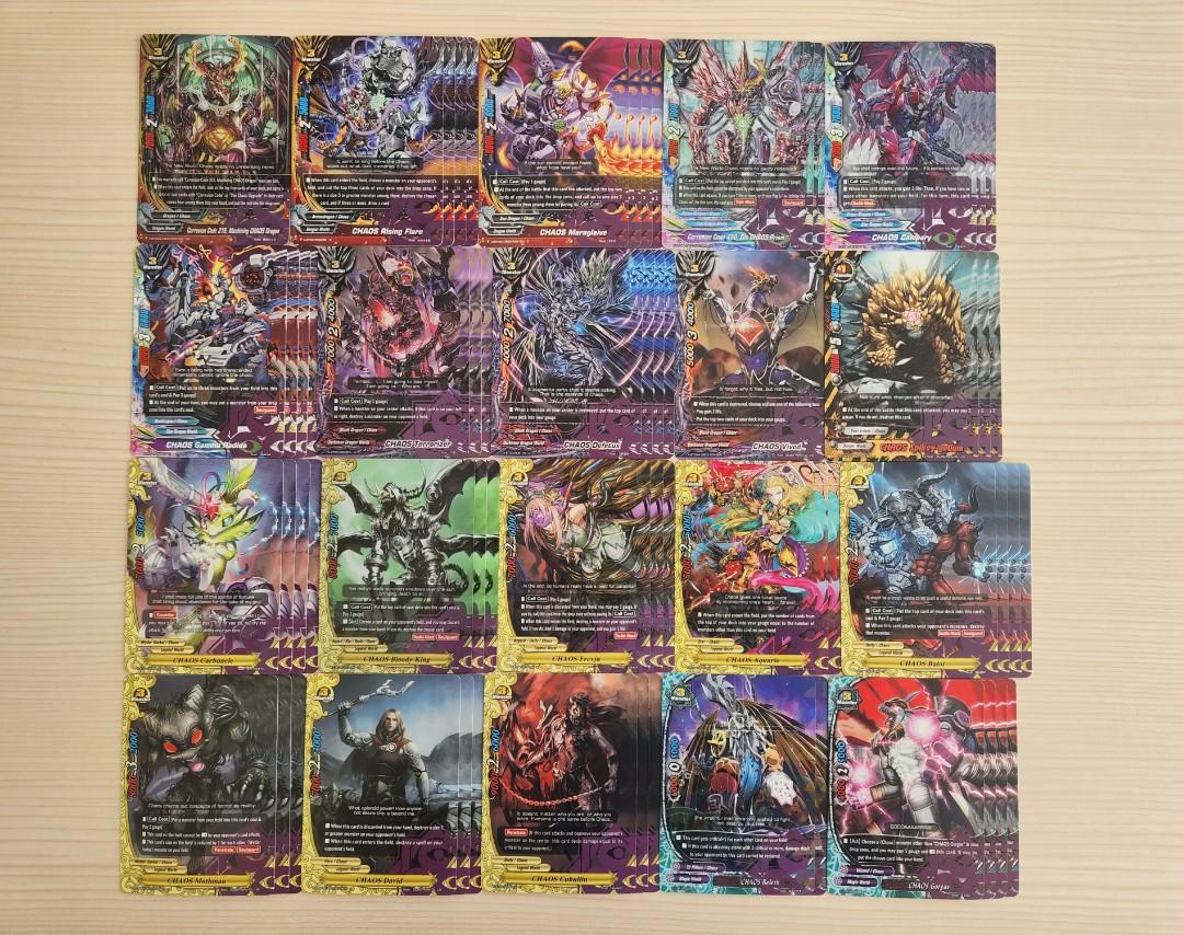 Future Card Buddyfight Geargod 99 Chaos Deck, Hobbies & Toys, Toys ...