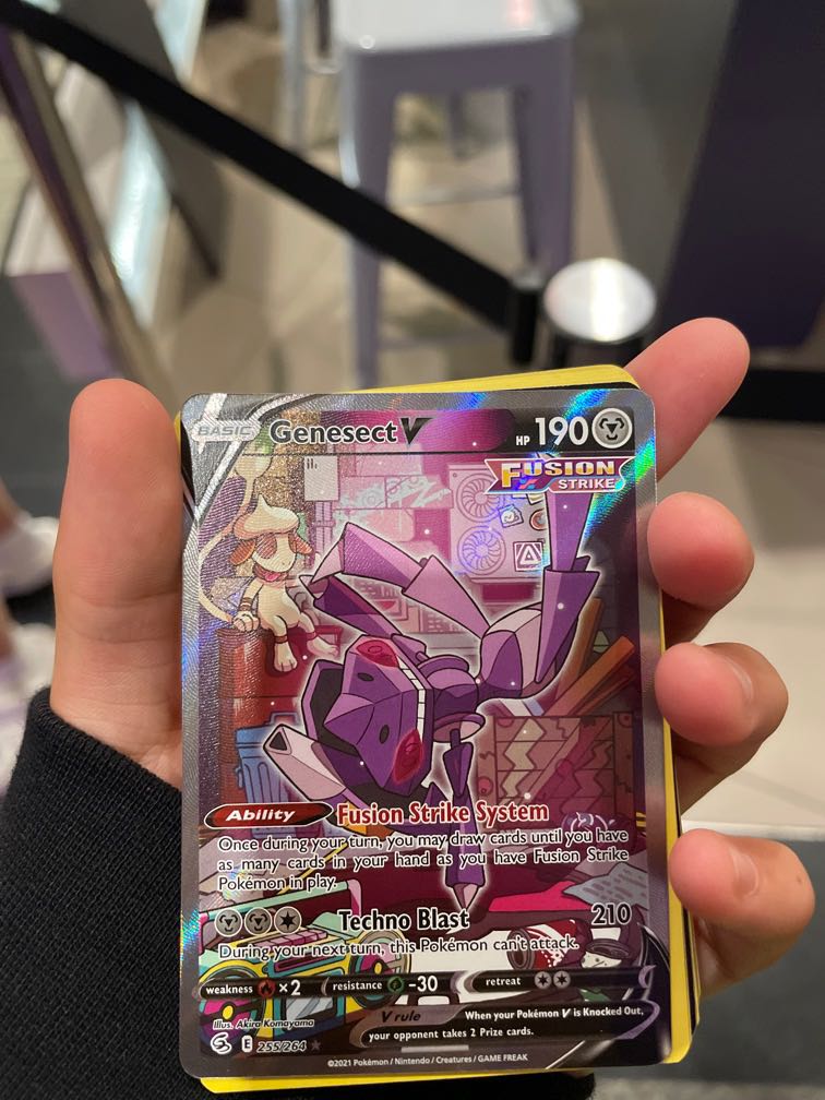 Genesect V alternate art, Hobbies & Toys, Toys & Games on Carousell