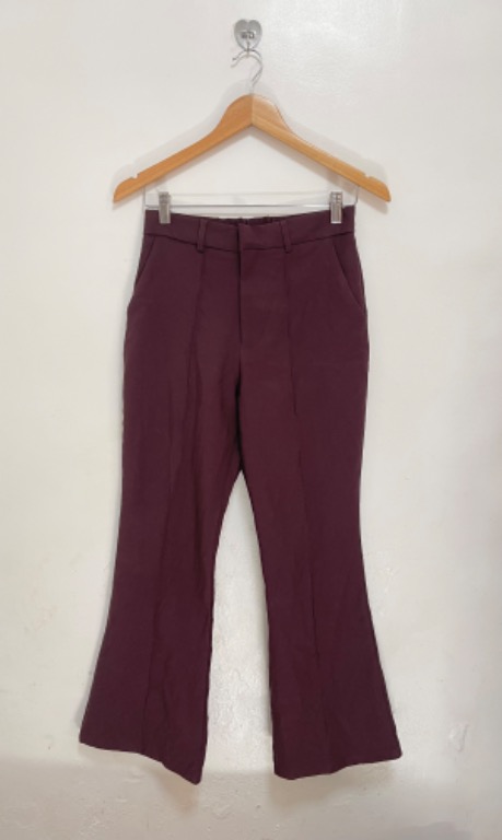 GRL brand maroon pants, Women's Fashion, Bottoms, Jeans on Carousell