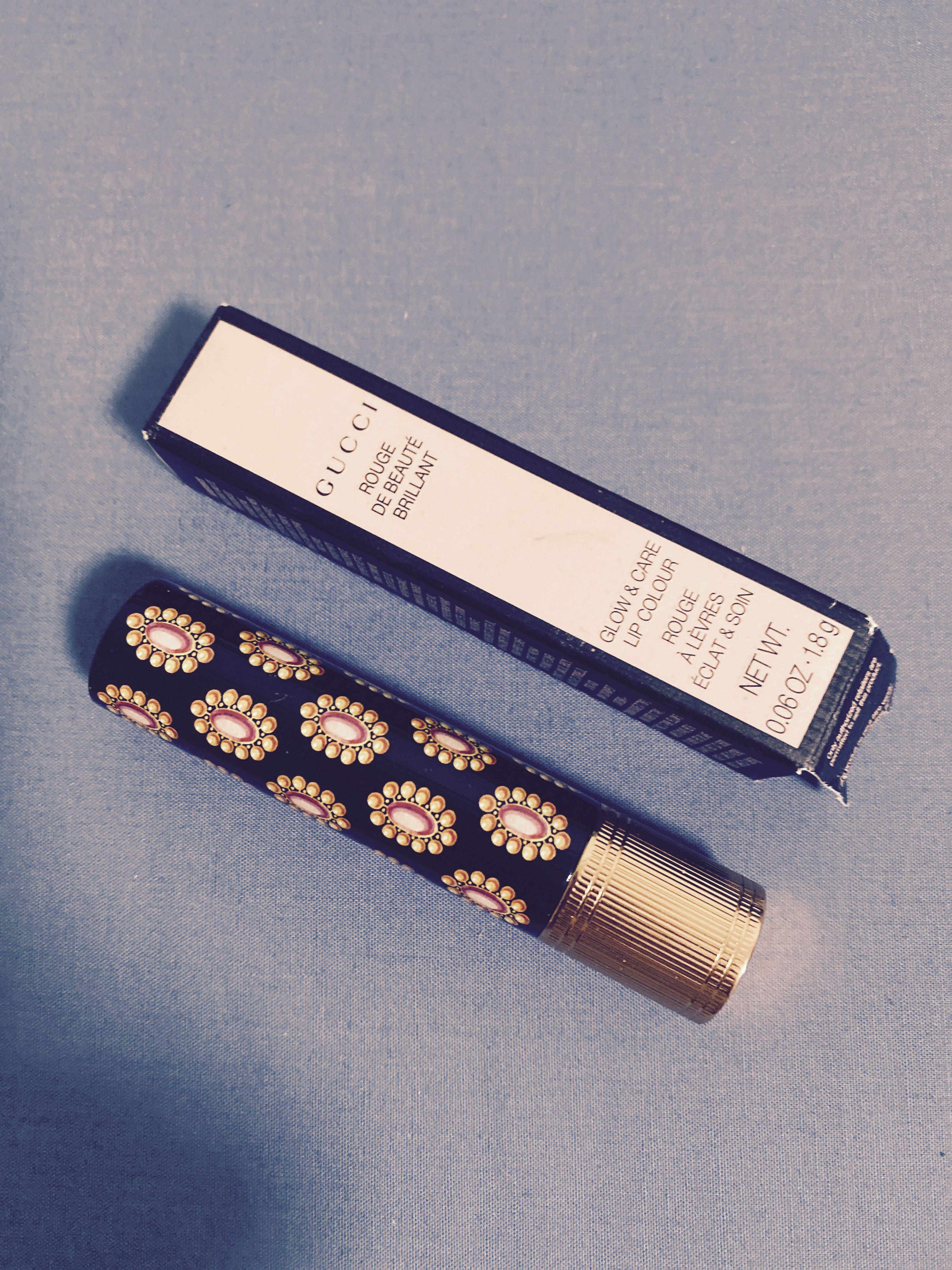 Gucci classic rouge Glow & Care Lipstick shade #515 Devotion, Beauty ...