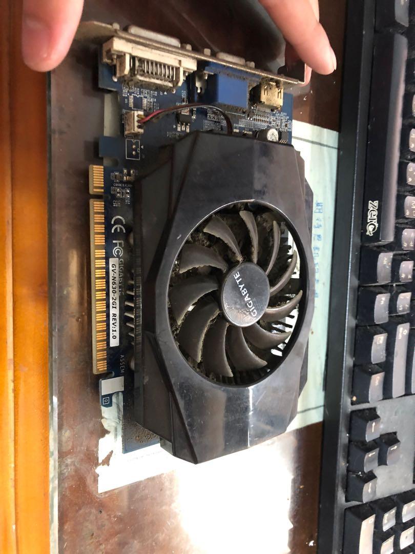 技嘉GV-N630-2GI 顯示卡測過功能正常 出場前會清潔, 電腦及科技產品, 電腦周邊產品, 硬碟及儲存裝置在旋轉拍賣