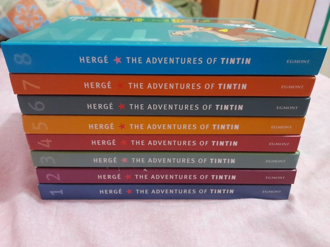 Herge The Adventures of Tintin Tin Tin Comics Complete set, Hobbies ...