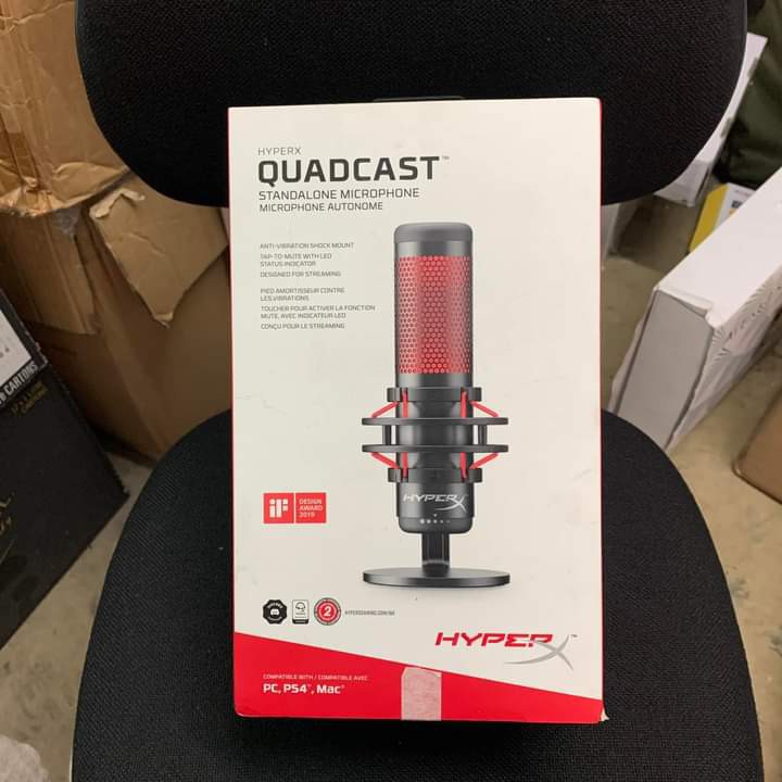 HyperX SoloCast / QuadCast-USB Microphone Capacitor Game Microphones ...