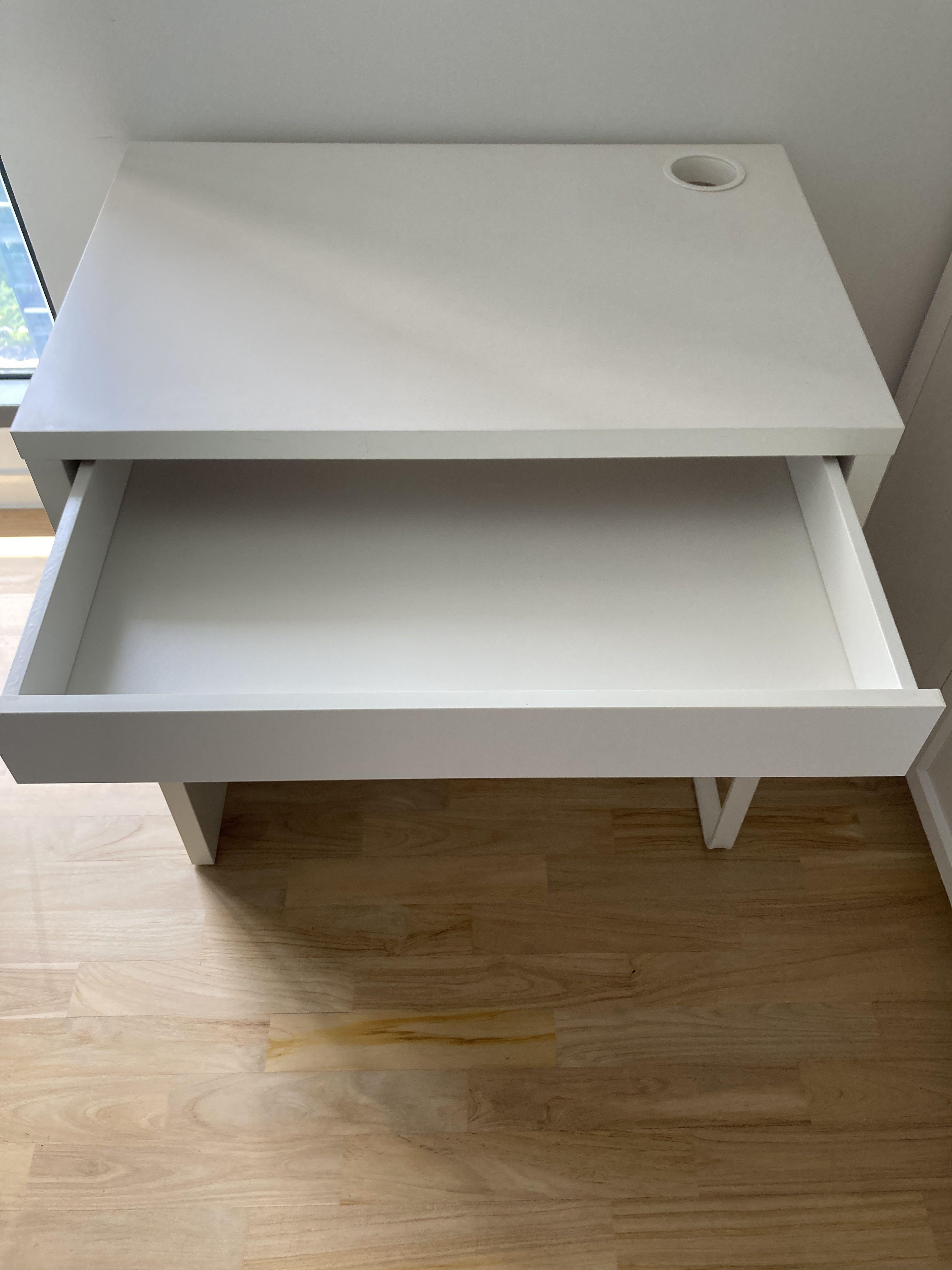 IKEA Micke Desk, Furniture & Home Living, Furniture, Tables & Sets on ...