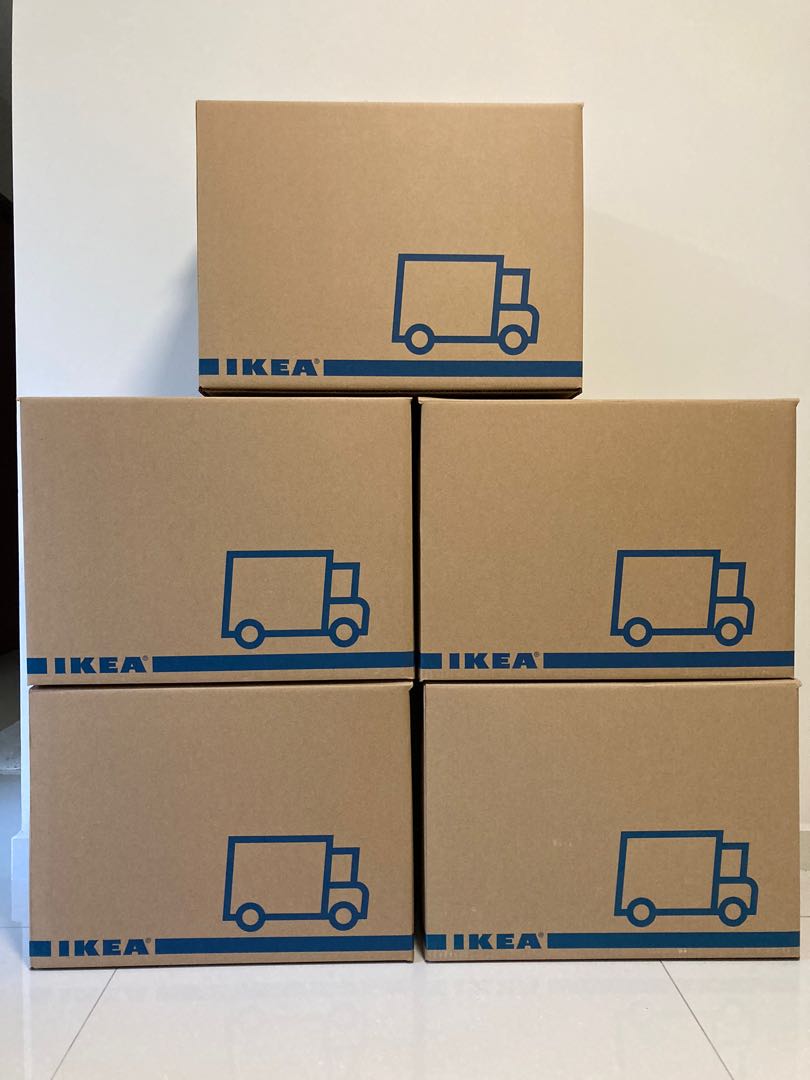 Ikea Paper Carton Boxes, Furniture & Home Living, Home Improvement ...