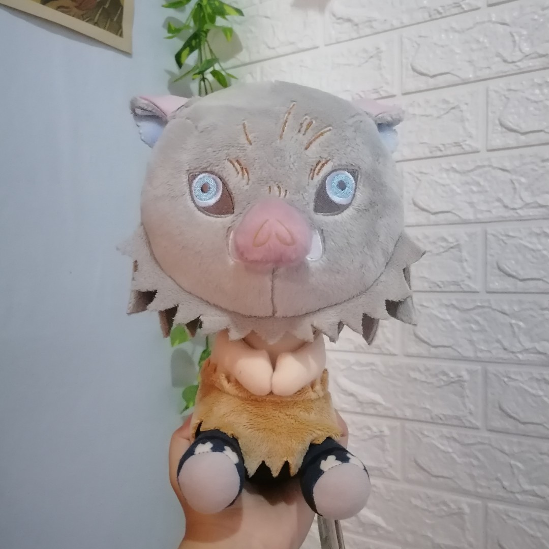 Inosuke with Mask Banpresto 20 cm Plush Anime Demon Slayer, Hobbies ...