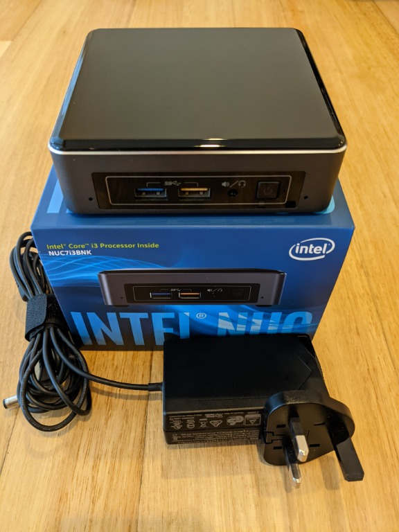 Intel NUC 7th Gen NUC7i3BNK, 8GB RAM, 256GB NVMe SSD, Computers & Tech ...