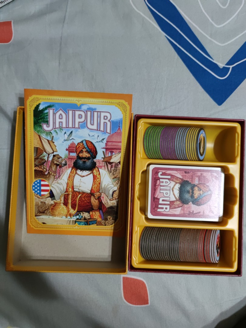 Jaipur 2nd Edition Card Game Board Game Family Game, Hobbies & Toys ...