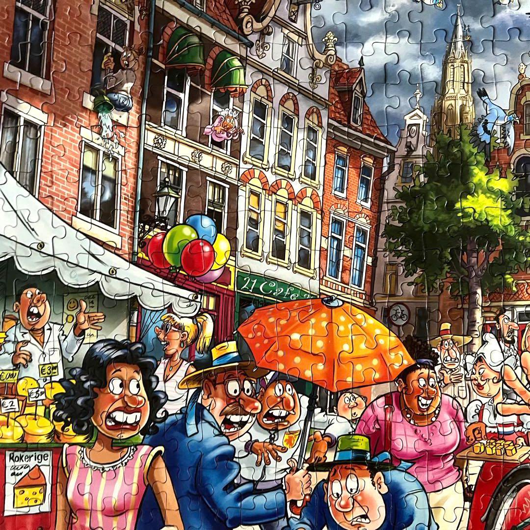 Jumbo Wasgij Original 38 - Market Meltdown 1000pcs, Hobbies & Toys ...