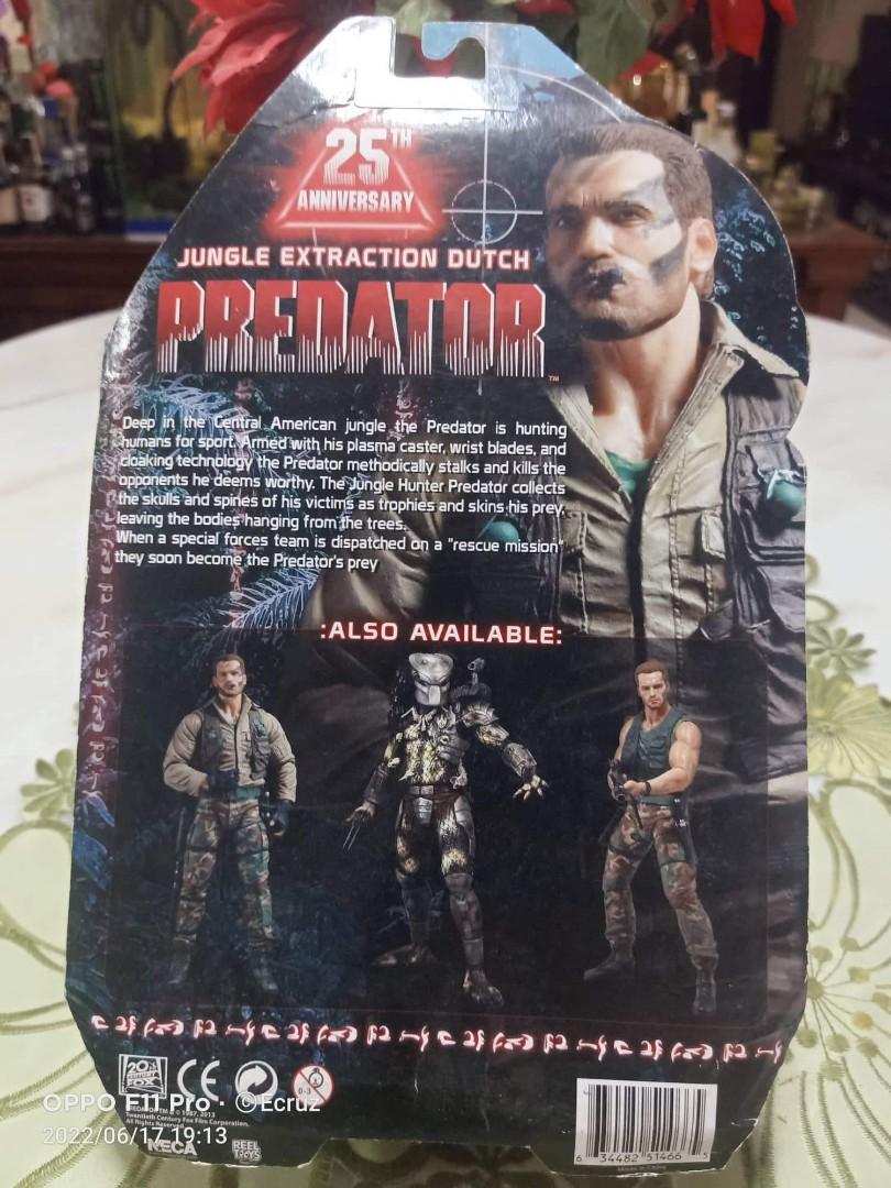 Jungle Extraction Dutch of Predator Movie 25th Anniv, Hobbies & Toys ...