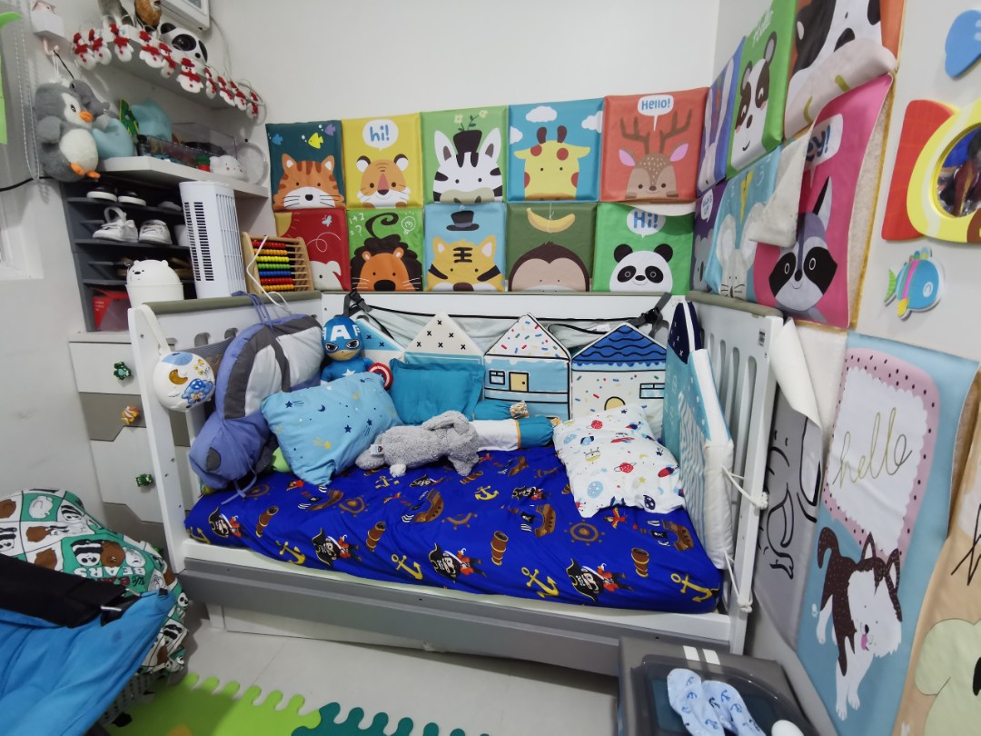 Kai Cuddlebug 3in1 Crib, Babies & Kids, Baby Nursery & Kids Furniture ...